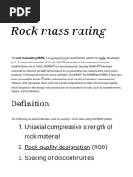 Quantitative Classification Systems of Rock Mass - Guidelines | PDF ...