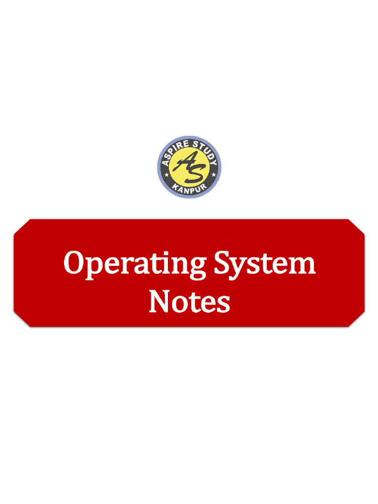 Operating System | PDF