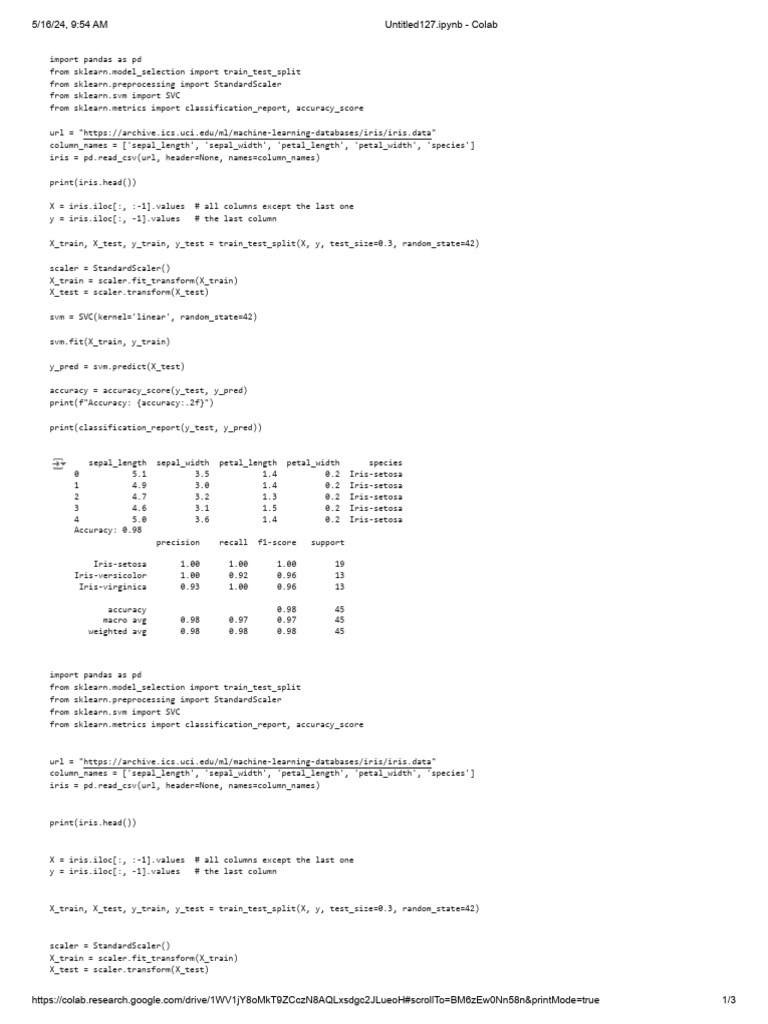 SVM and KNN | PDF | Accuracy And Precision | Applied Mathematics SVM and KNN | PDF | Accuracy And Precision | Applied Mathematics