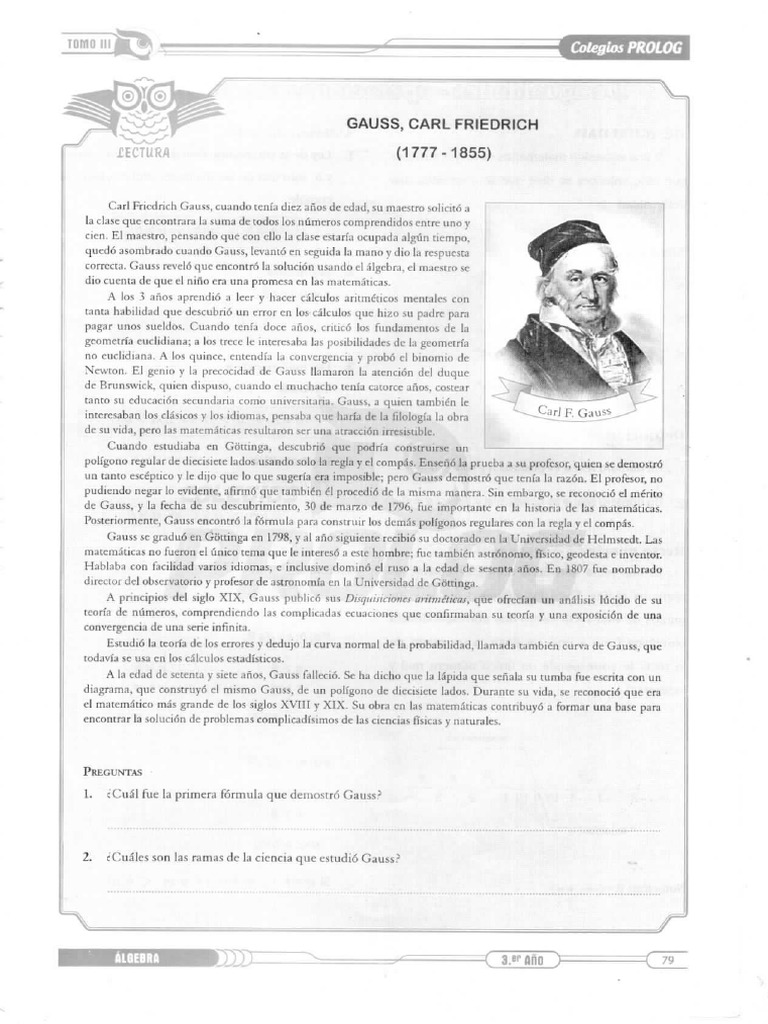 Alg 3ro Iii Bim | PDF