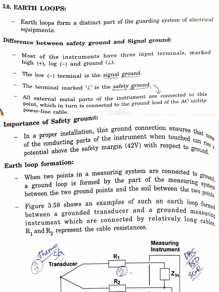 Earth Loop | PDF | Electrical Components | Electric Power