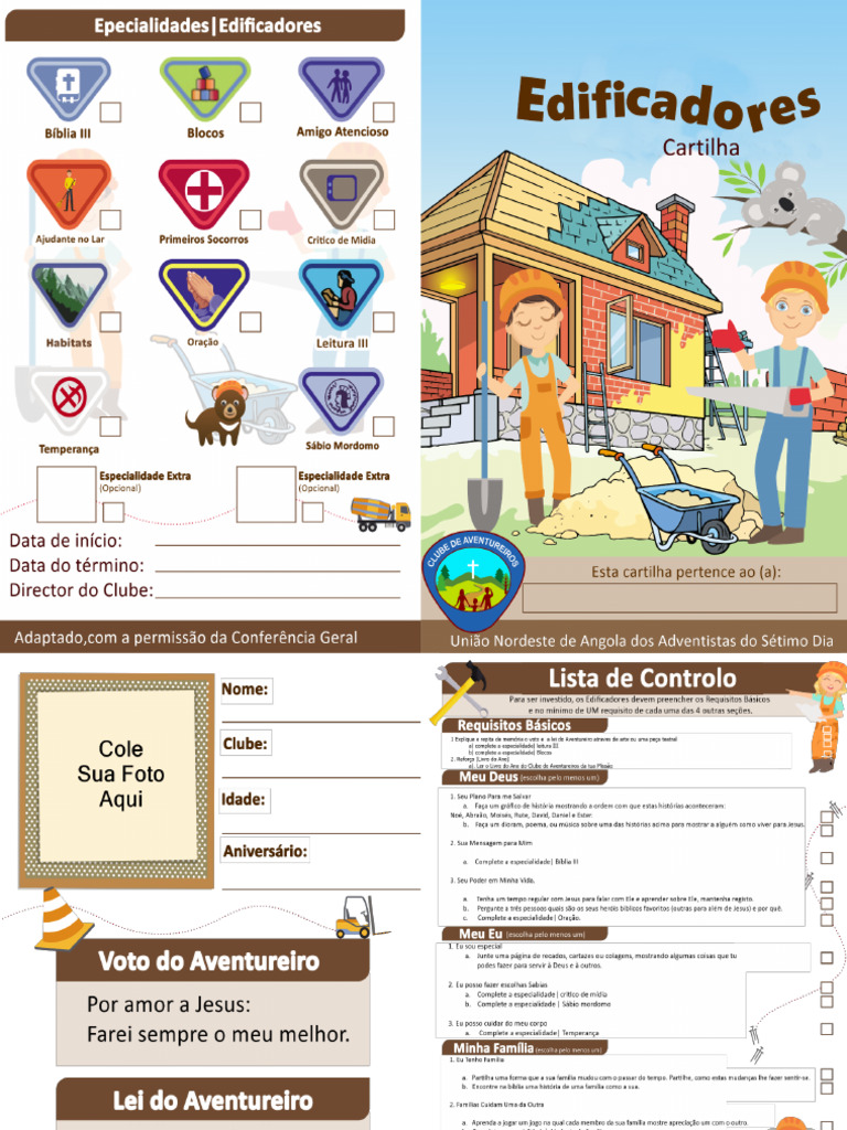 Edificadores - Cartilhas | PDF