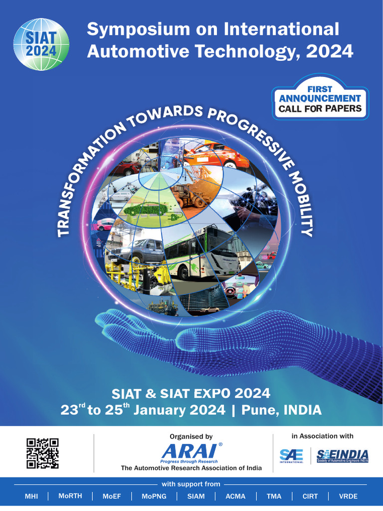 Final - SIAT First Announcement - 11867 | PDF | Vehicles | Engineering