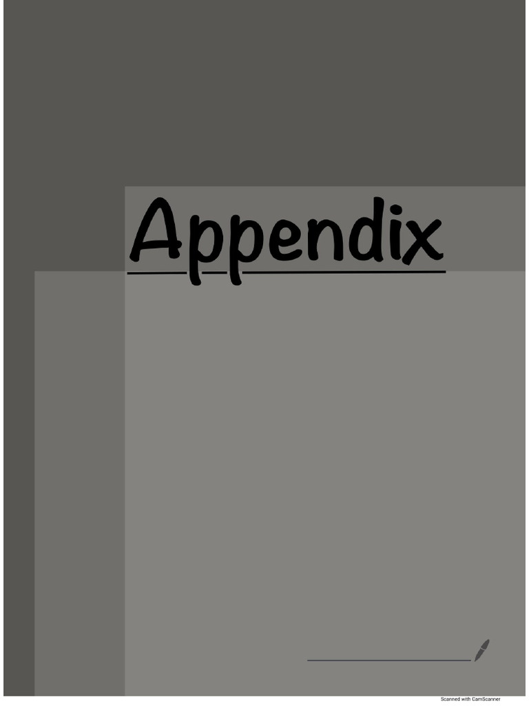 Appendix Surgery | PDF