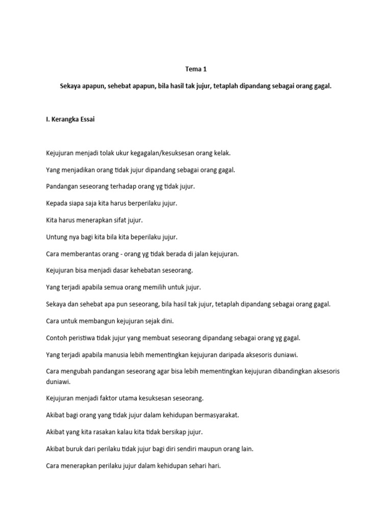 Essay Uprak | PDF | Karier & Perkembangan | Gaya Hidup