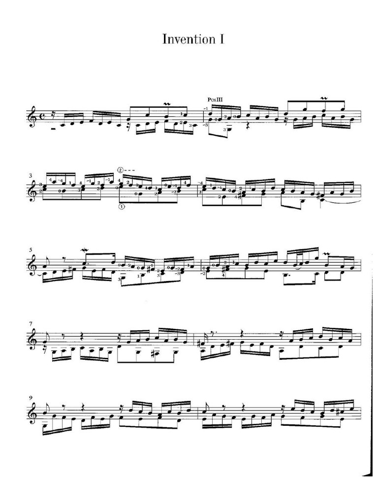 bach_invention - 1 | PDF
