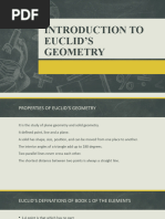 Class Ix 5. Euclid's Geometry | PDF | Axiom | Line (Geometry)