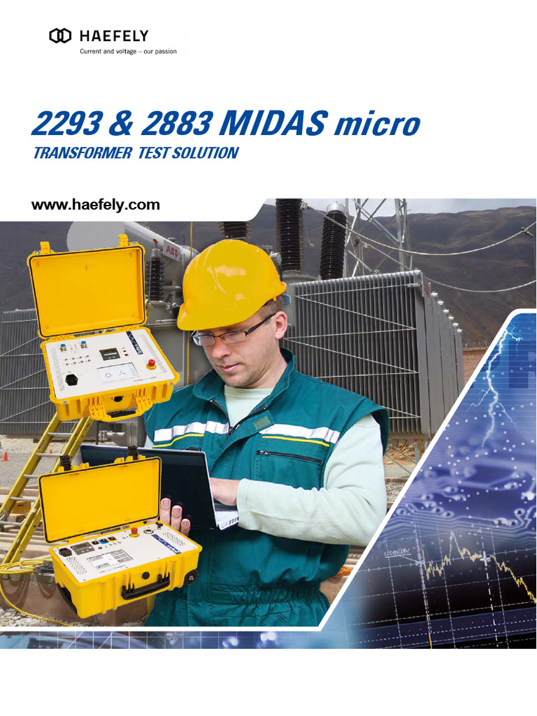 Catalog Muc 2.1 Model MIDAS 2883 - and - 2293 | PDF | Transformer ...