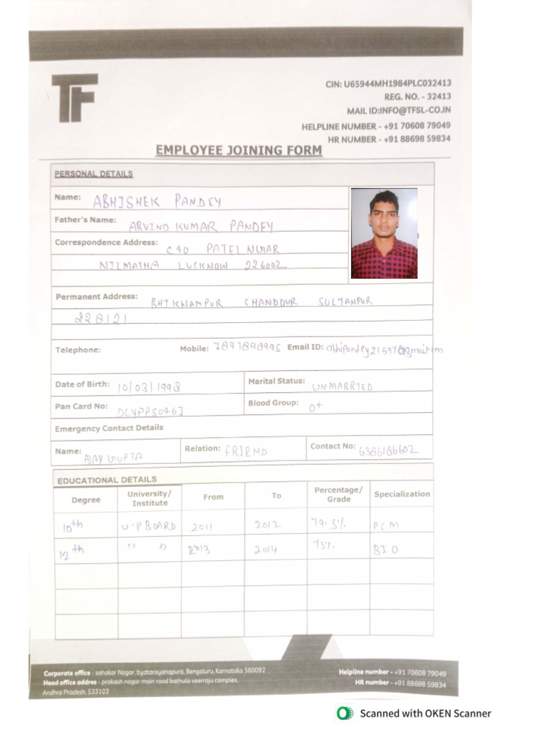 abhi joining (1) | PDF