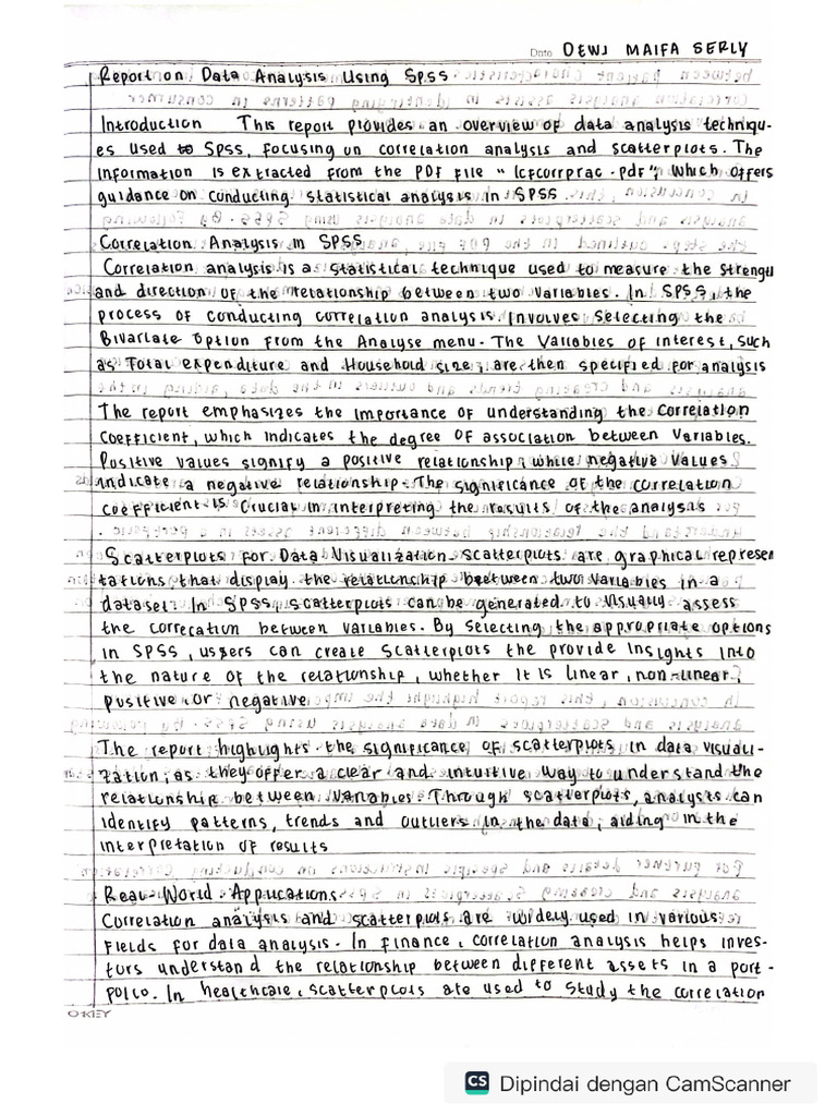 Statistika Dewi Maifa Serly-23059133 | PDF