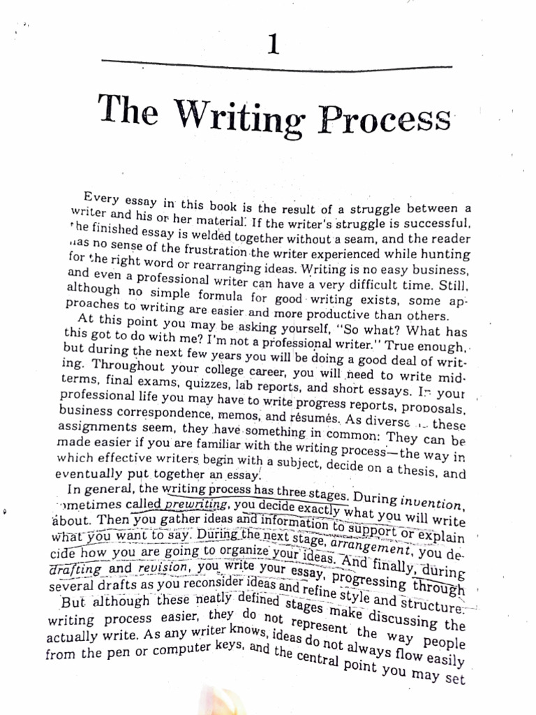 The Writing Process | PDF