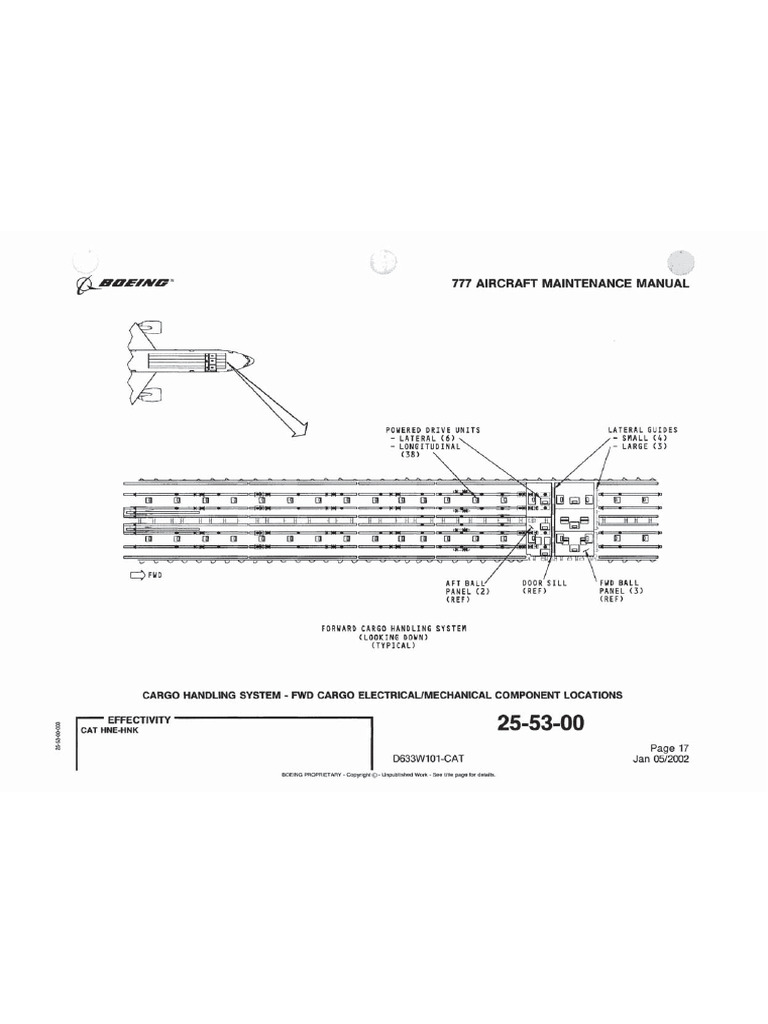 777 ATA 25 Cargo Locks | PDF
