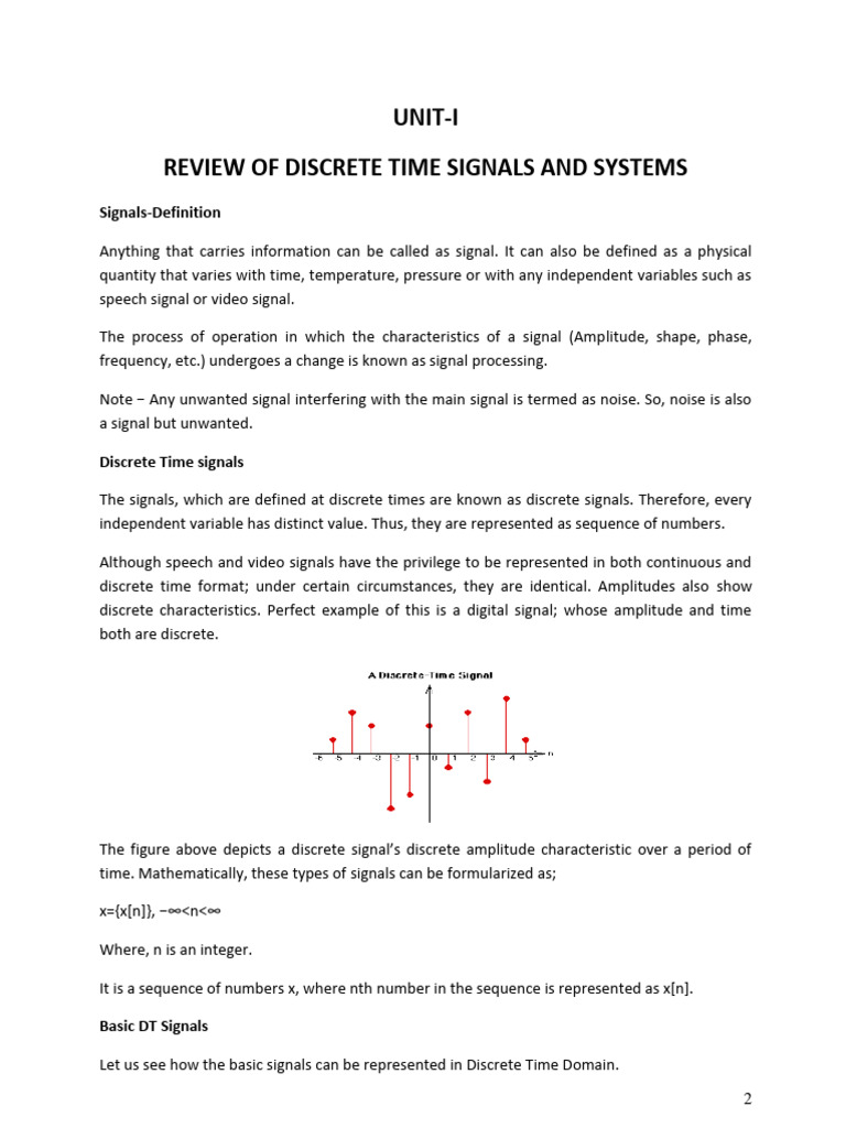 Btee505c Notes Unit 1-1 | PDF | Fourier Series | Fourier Transform Btee505c Notes Unit 1-1 | PDF | Fourier Series | Fourier Transform