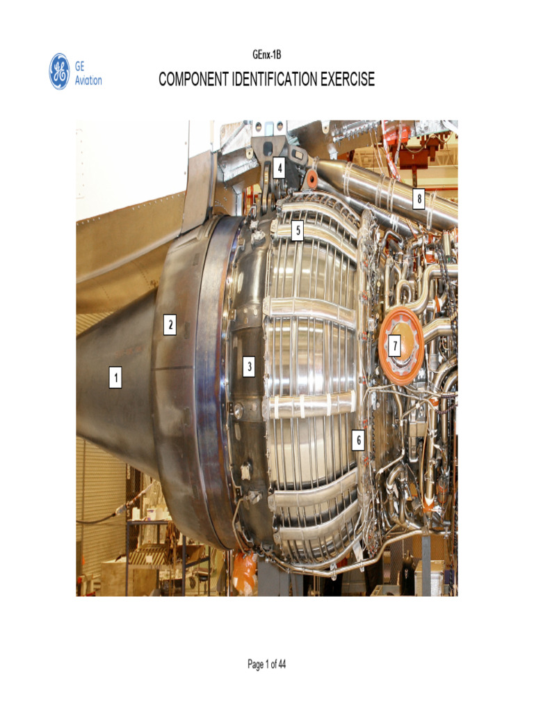 GEnx-1B Component Identification Guide | Download Free PDF | Valve ...