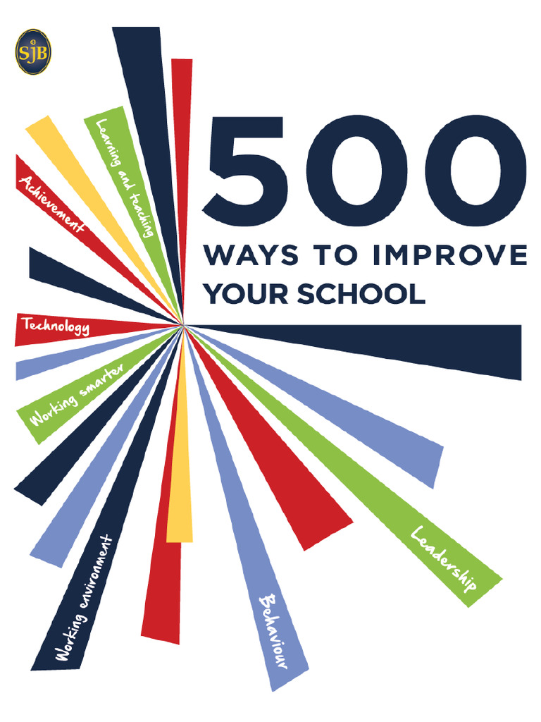 500_ways_to_improve_your_school | Download Free PDF | Teachers | Learning