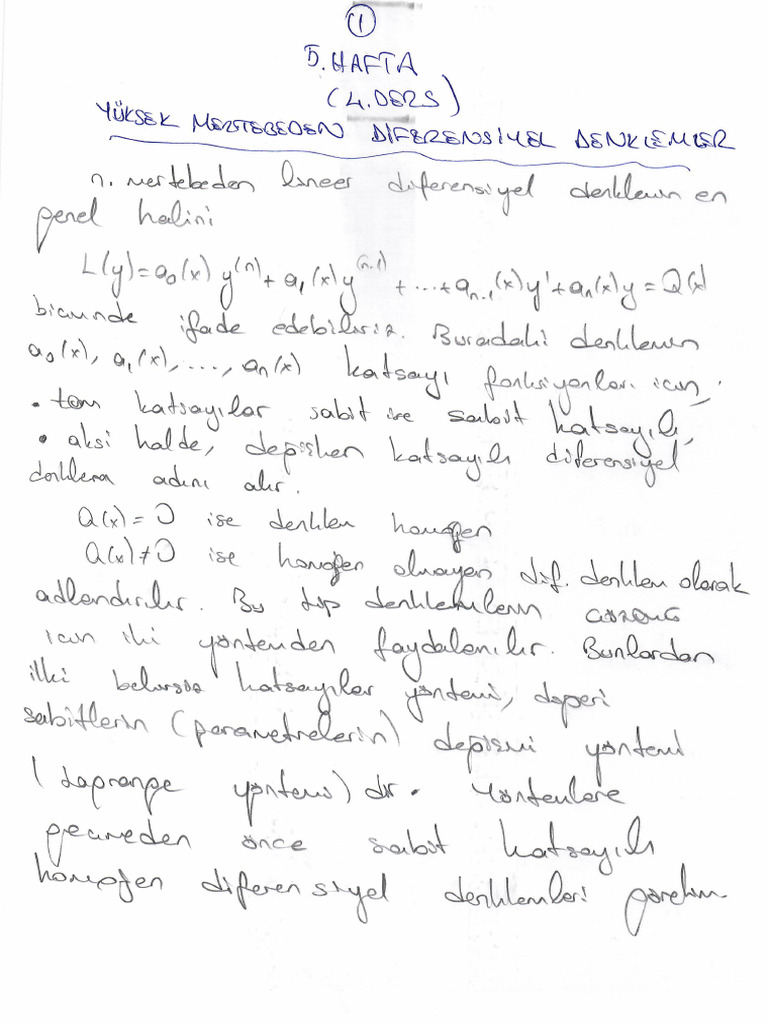 Dif. 5 Hafta 4.ders | PDF