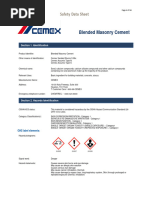 Cement Opc MSDS | PDF | Cement | Dermatitis