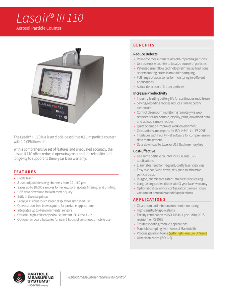 Lasair-III-110_Spec-Sheet | PDF