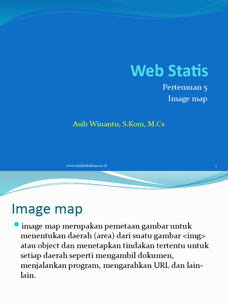 Web Statis 5-Image Map | PDF | Seni | Komputer