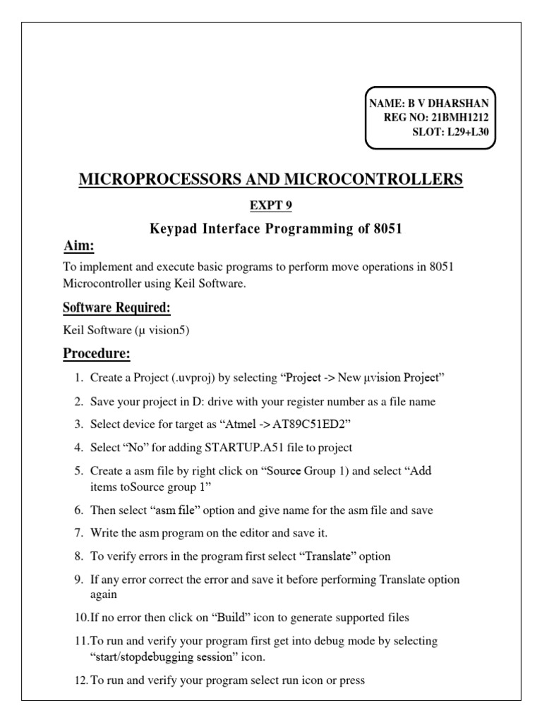 Experiment 9 | PDF | Computer Program | Programming