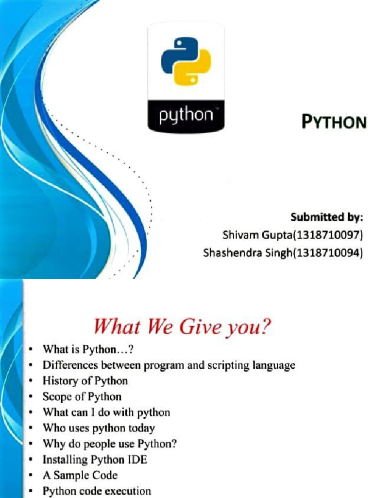 Python | PDF