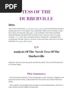 Tess of The D'Urbervilles by Thomas Hardy | PDF | Tess Of The D'urbervilles
