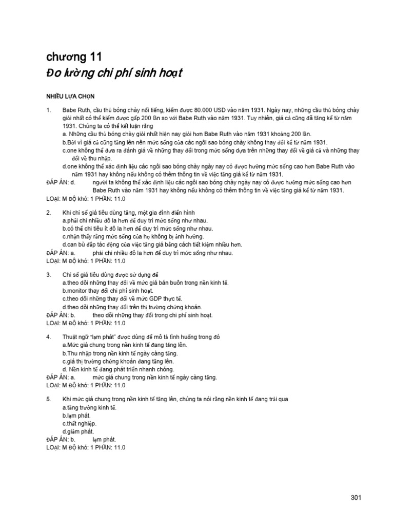 chapter11 Vĩ mô | PDF