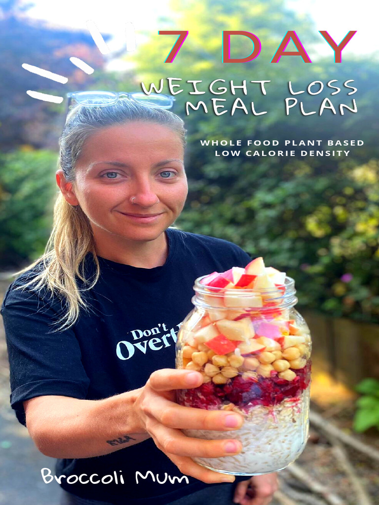 7 Day Weight Loss Meal Plan | PDF | Dieting | Pasta