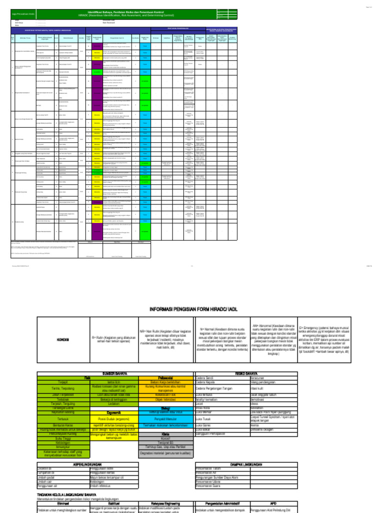 contoh pengisian IBPR | PDF
