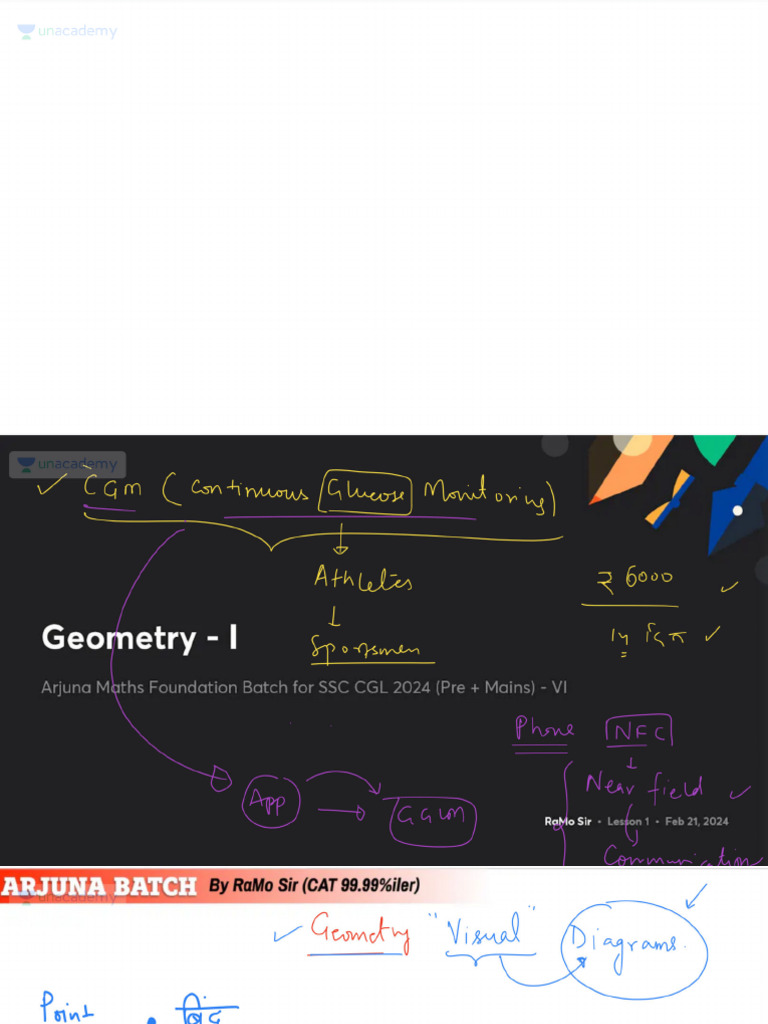 Geometry I With Anno | PDF