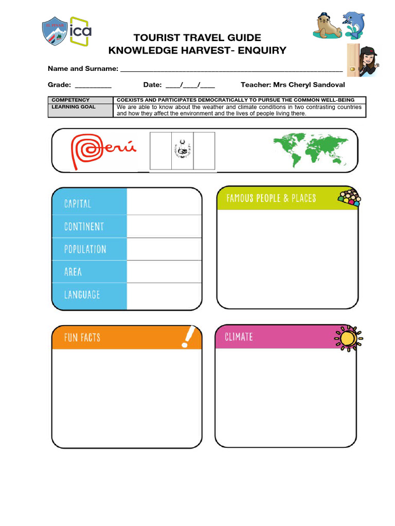 "Knowledge Harvest" - Worksheet | PDF
