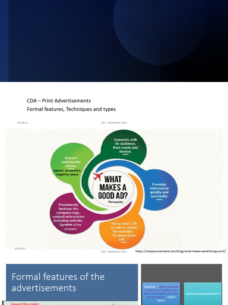 Presentaiton 7 -CDA - Print Advertisements (1) | Download Free PDF ...