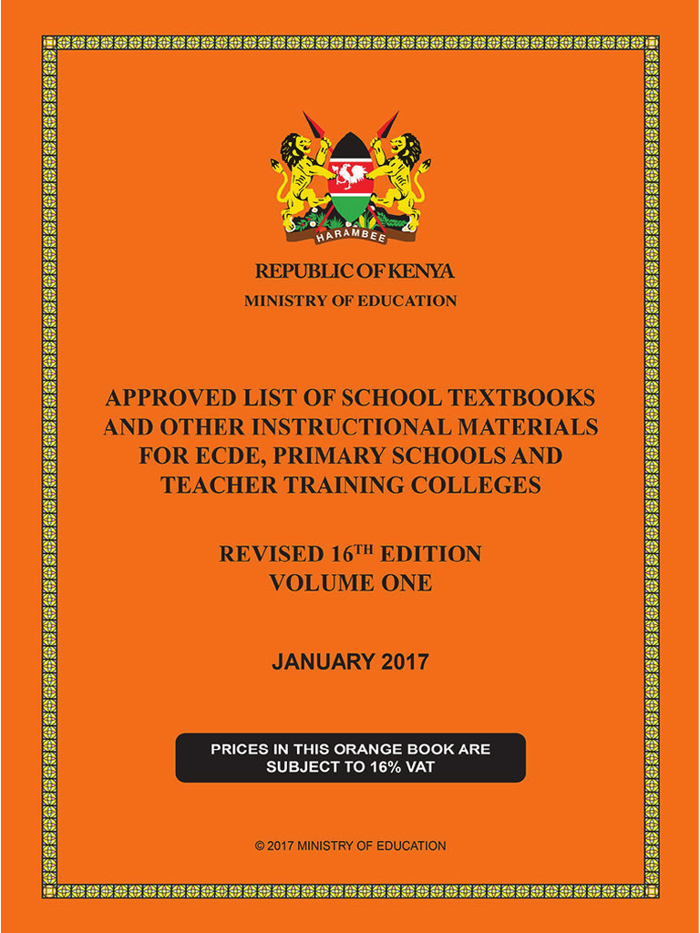 Orange-book-primary-2017 | PDF | Curriculum | Textbook