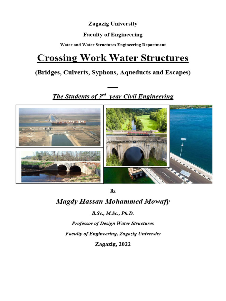 Crossing Water Structures Book | PDF | Bridge | Bending