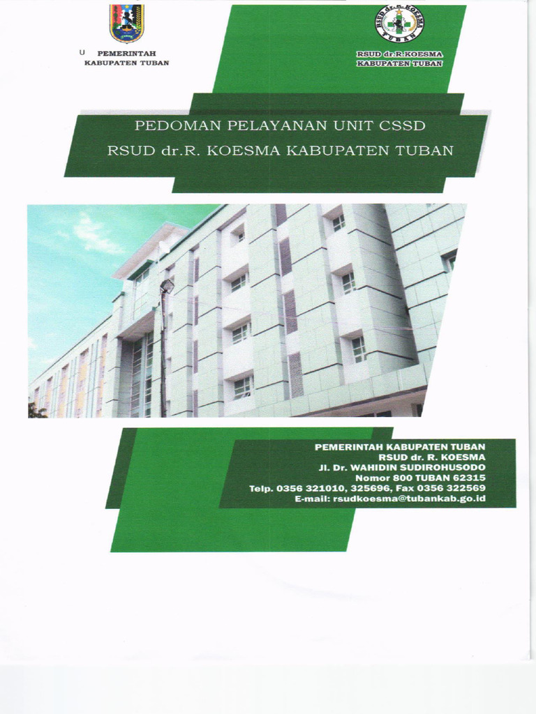 Panduan CSSD RS Lain | PDF