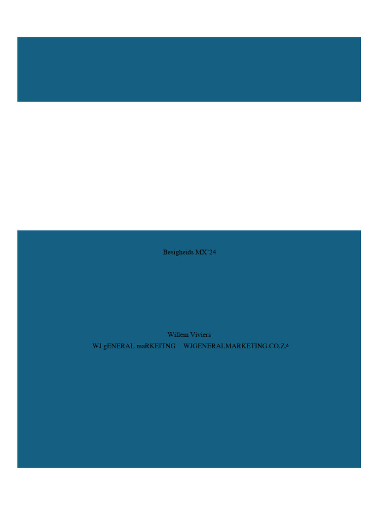 Besigheids MX24 | PDF