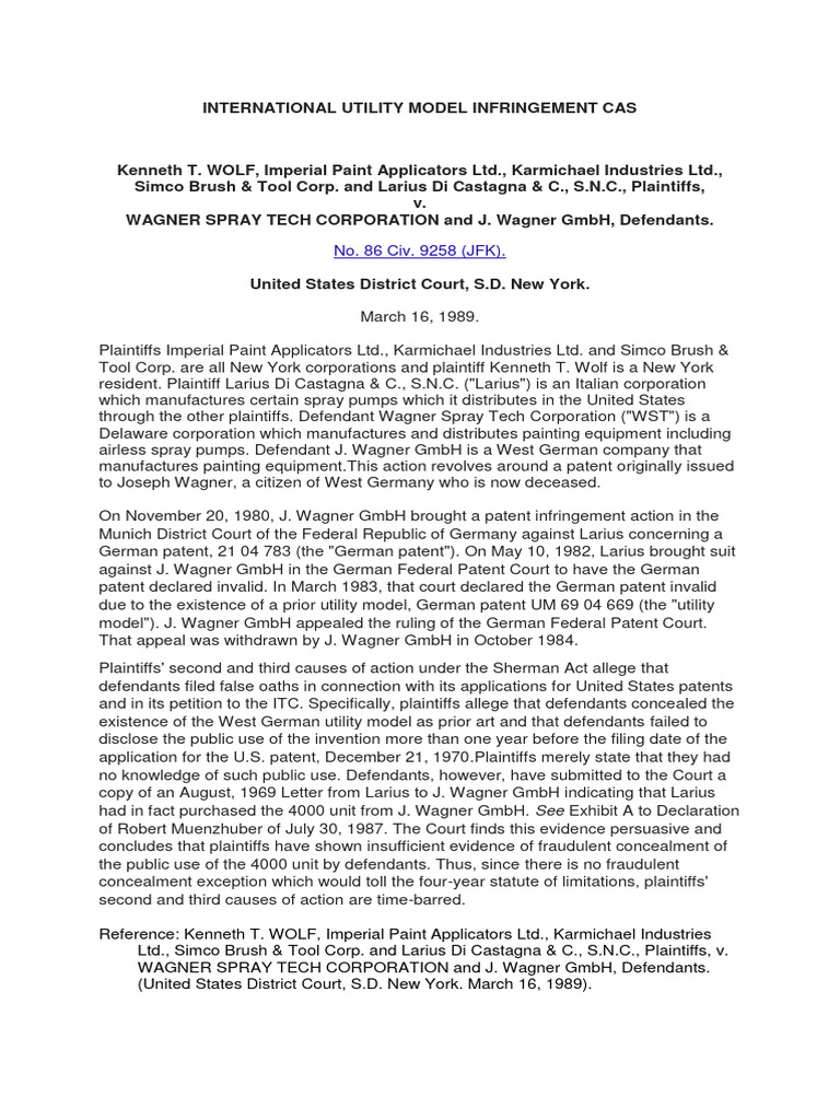 Case Study No. 2 Utility Model-International-Reymart-Ruiz | PDF ...