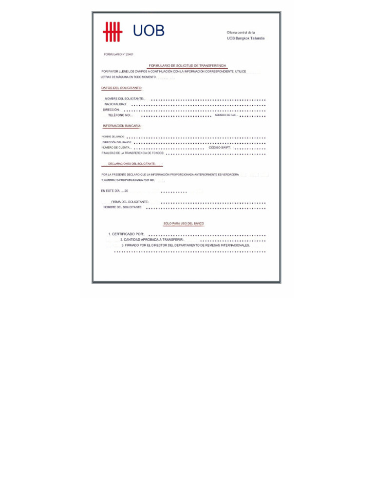 Gmail - Transfer Form | PDF