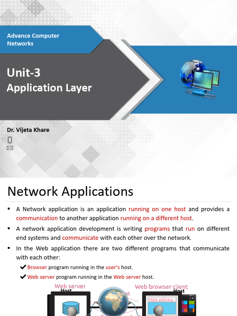Unit-3 | PDF | File Transfer Protocol | World Wide Web