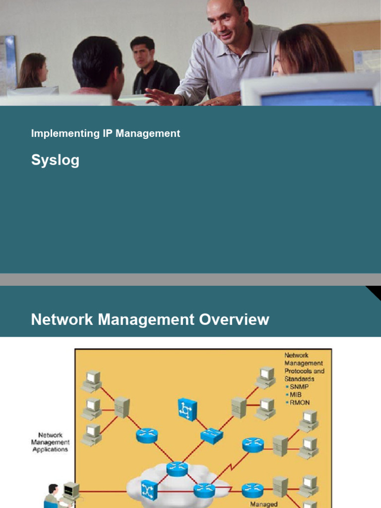 14.NTP Syslog SNMP Netflow | PDF | Router (Computing) | Ip Address