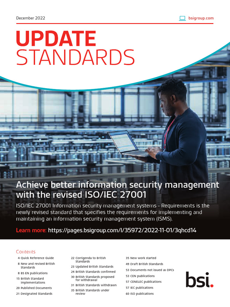 Update Standards December 2022 Edition | PDF | International ...