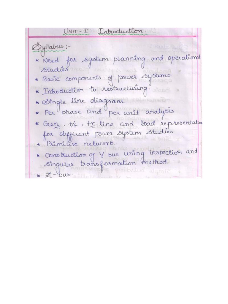 Psa Unit 1 Pdf