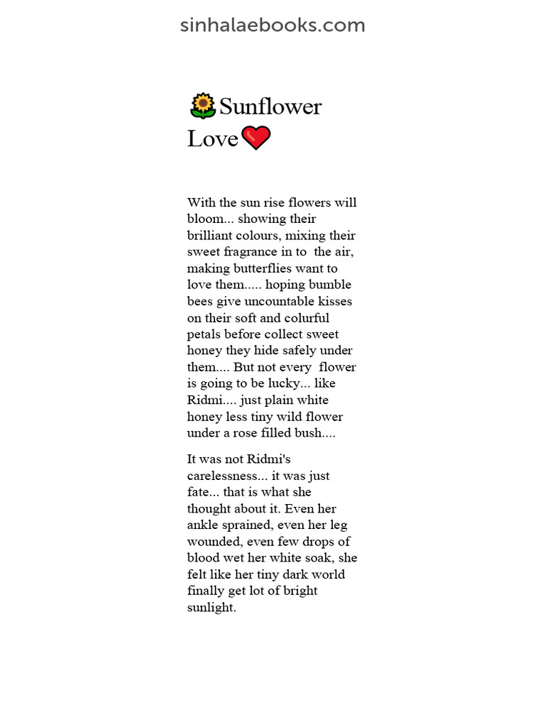 Sunflower | PDF