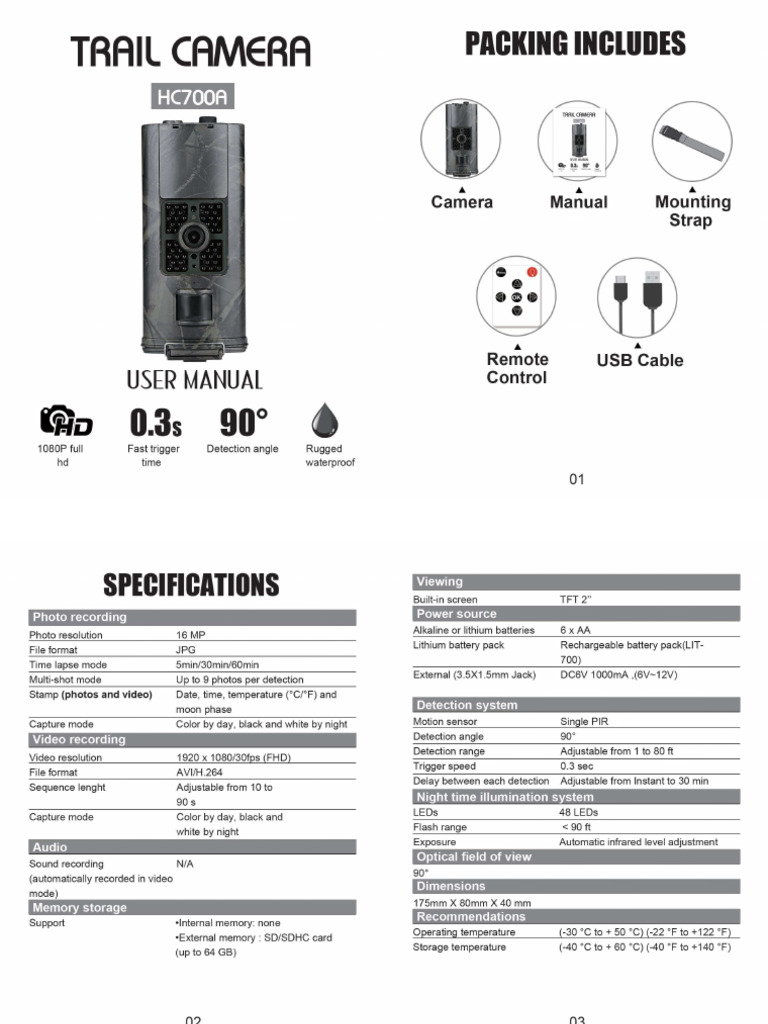 HC-700A User Manual | PDF