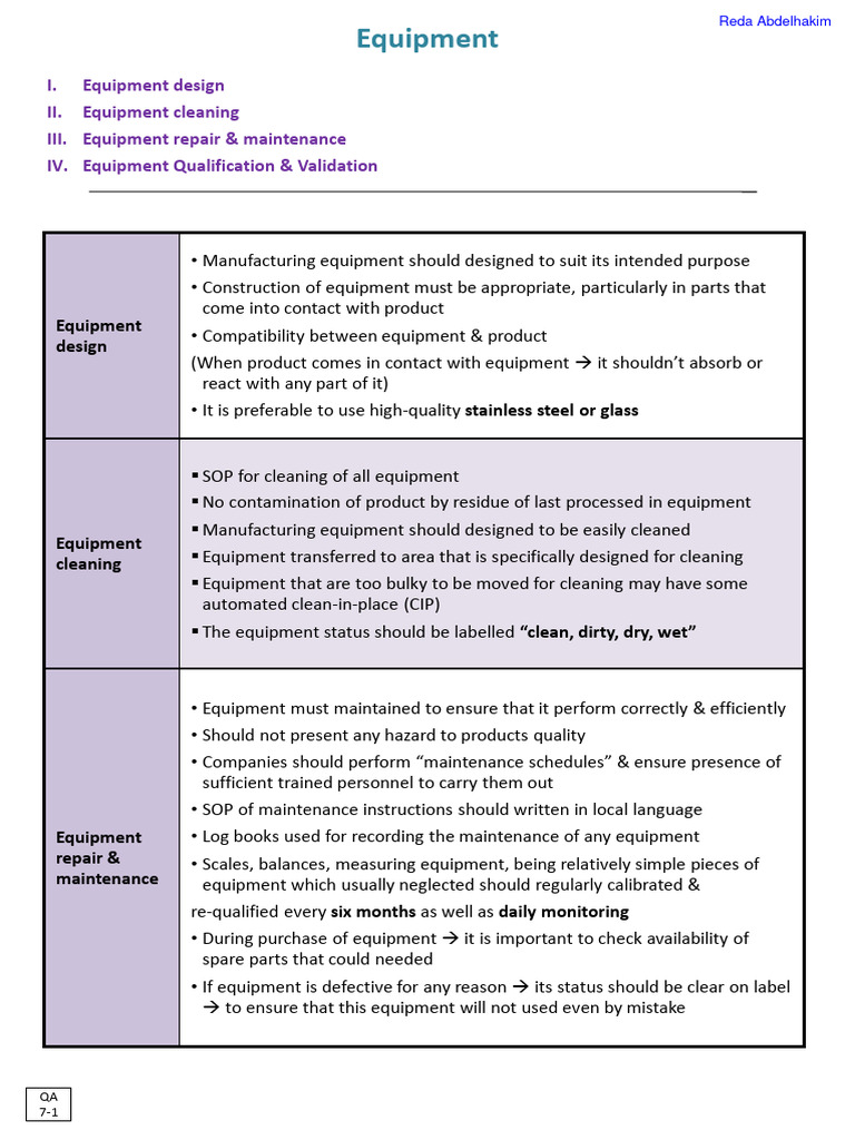 Equipment Qualification | PDF | Verification And Validation
