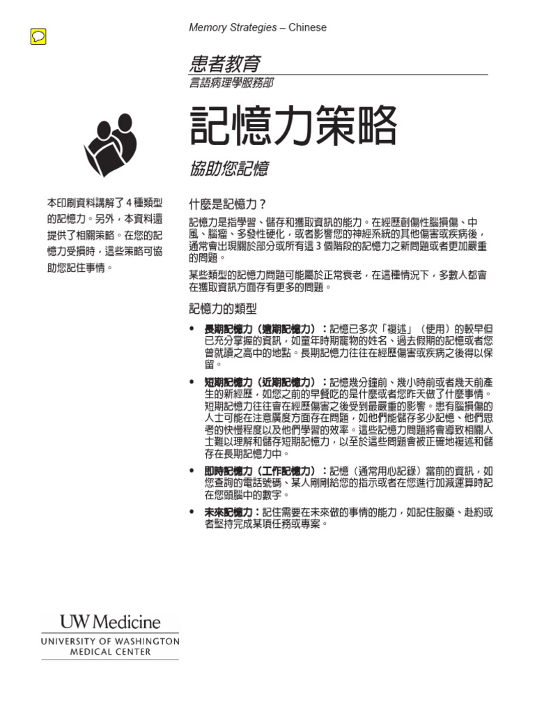 Memory Strategies CH | PDF | Memory | Long Term Memory
