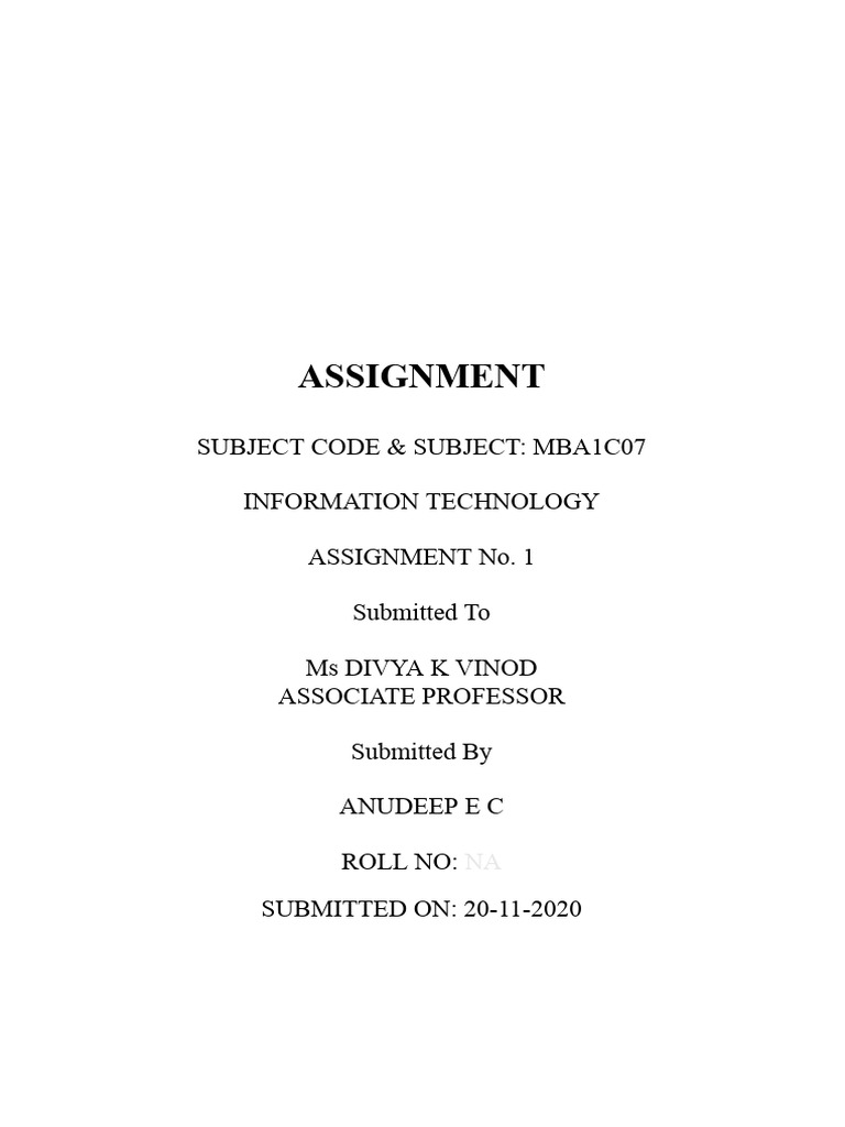 Information Technology For Managers | PDF | Page Layout | Computing