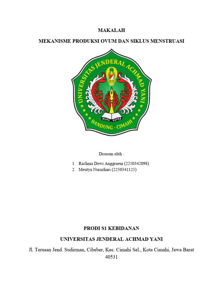 Kel5 - Mekanisme Siklus Menstruasi | PDF