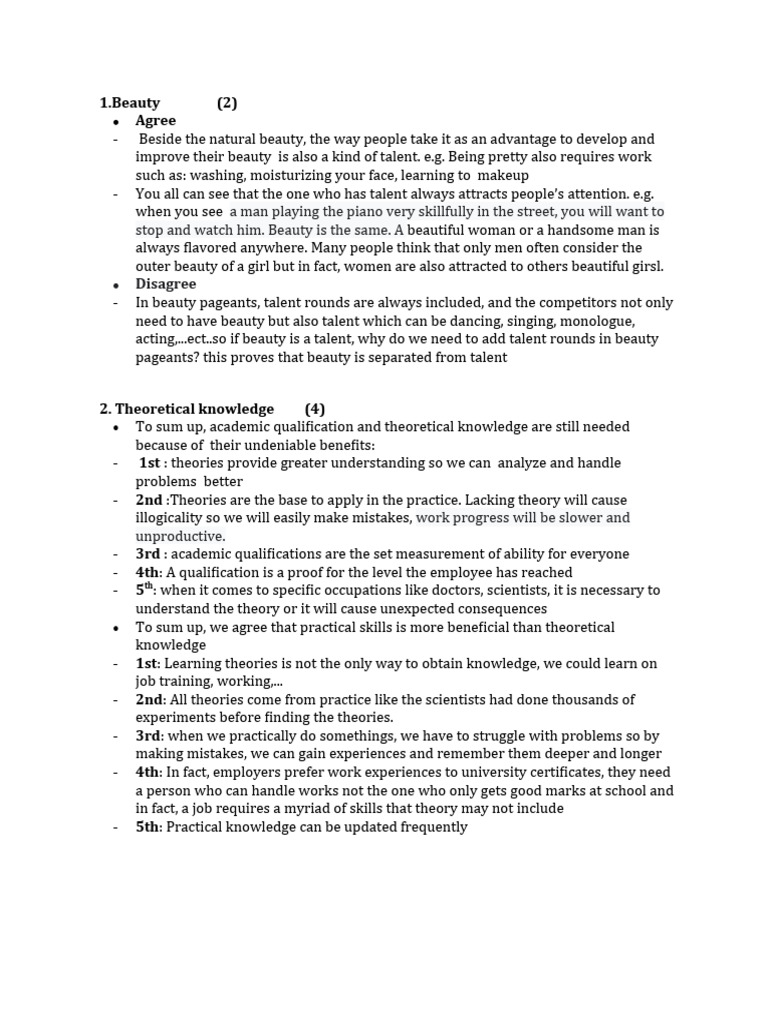 Debate | PDF | Theory | Knowledge