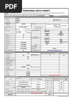 Pds Sample Fill Up | PDF | Government